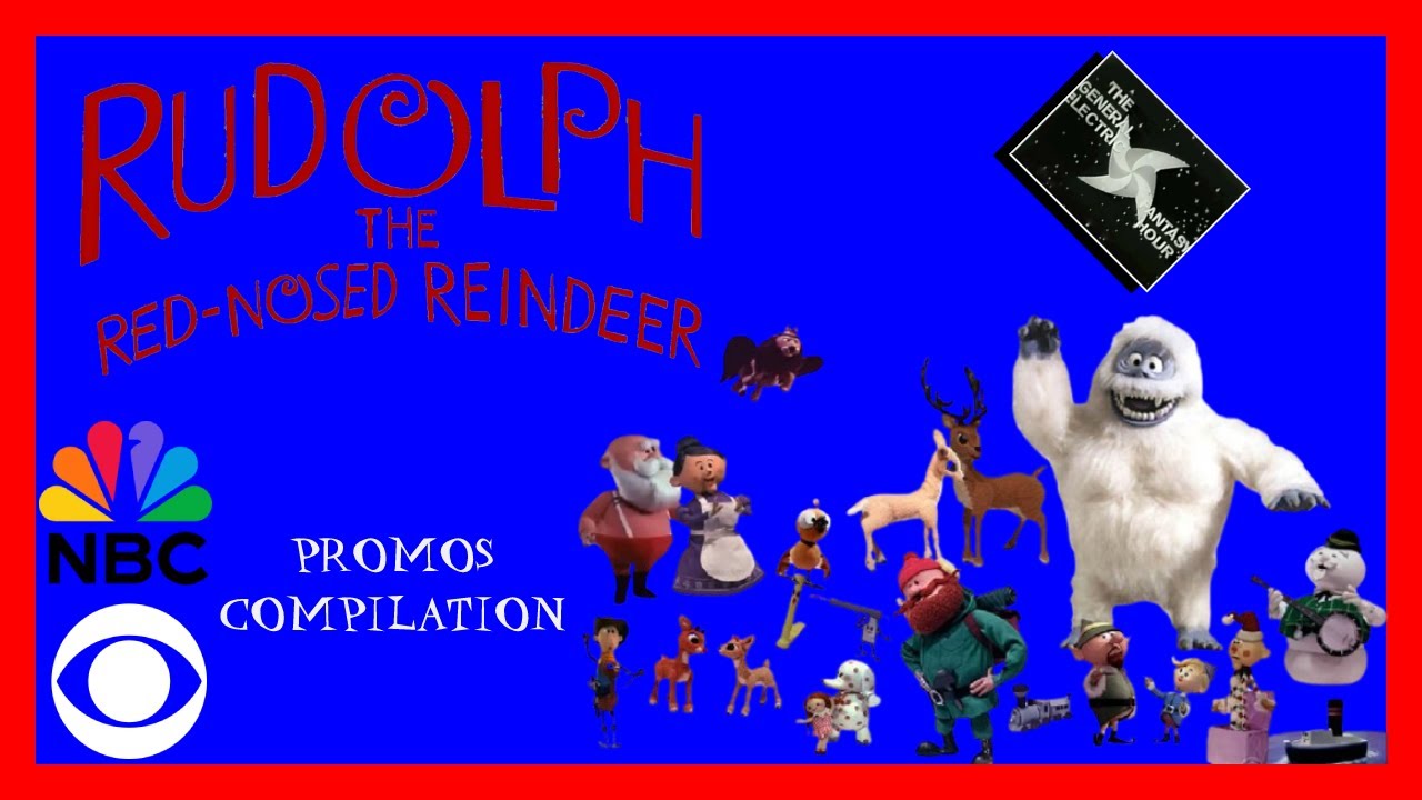 NBC/CBS: Rudolph the Red-Nosed Reindeer Promos Compilation | Blue ...