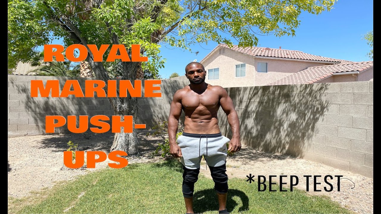 Royal Marine Push Ups | Beep Test - YouTube
