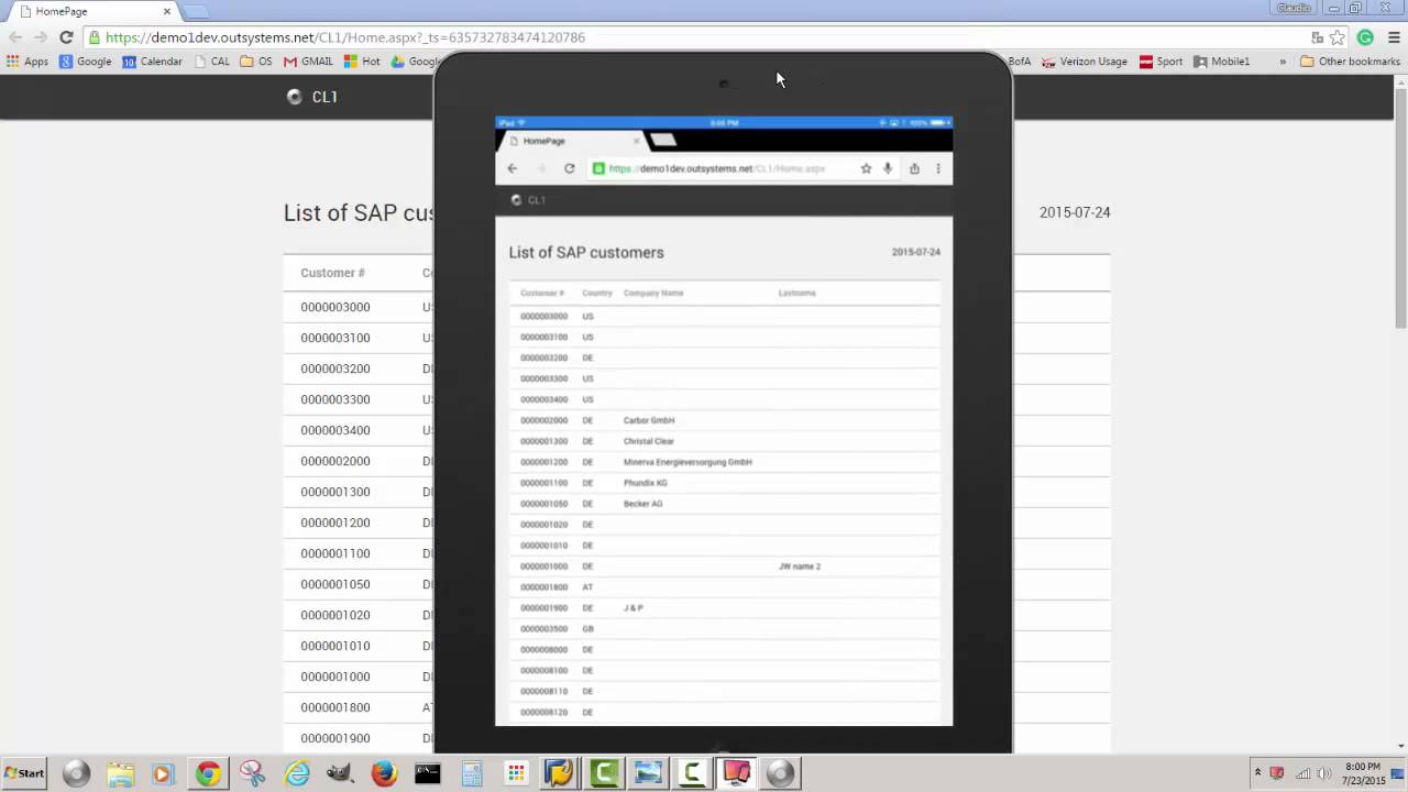 OutSystems / SAP Integration - YouTube