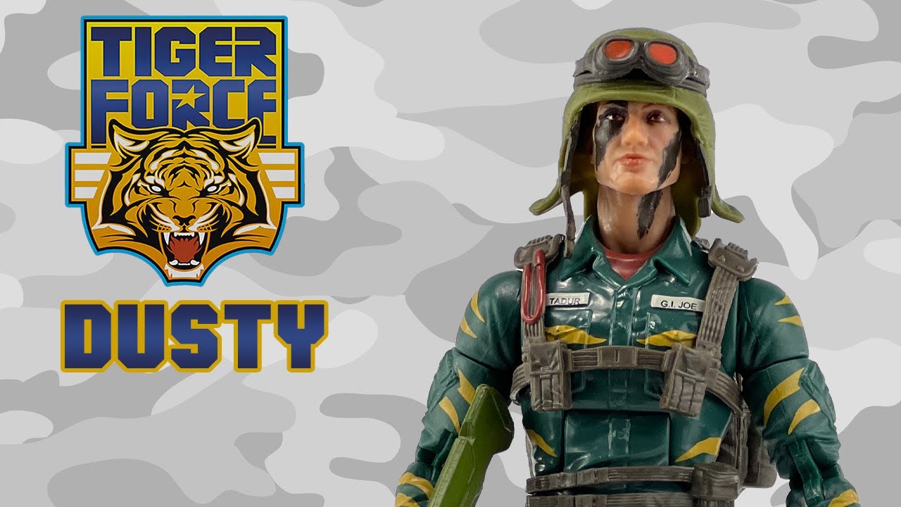 G.I. Joe Classified Series Tiger Force Dusty Review - YouTube