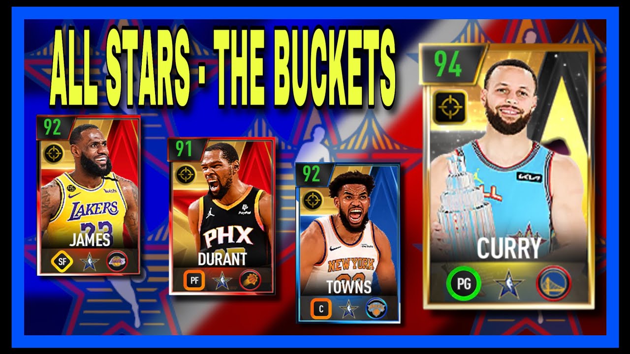 ALL STAR MVP 92 BUCKET CURRY & a little KD & KAT ! ALL STAR PROMO PT. 2 ...