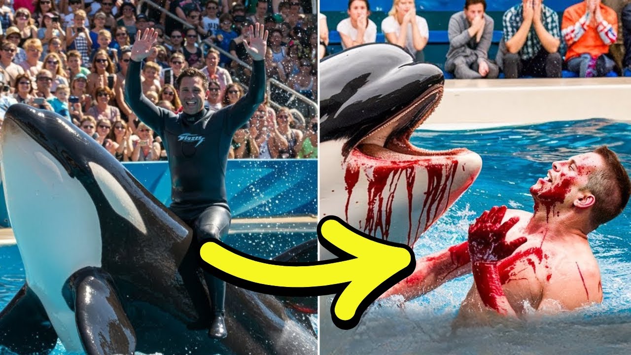 The Shocking Last Moments Of Orca Trainer Sam Collins - YouTube