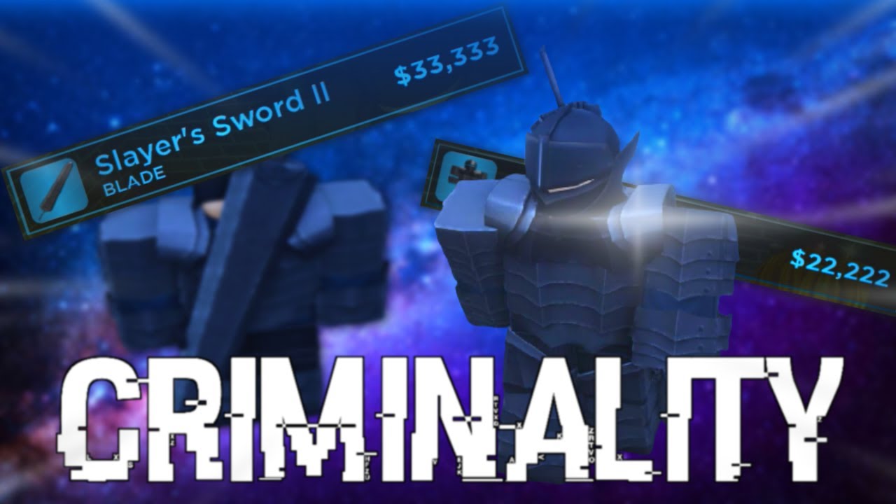 [TUTORIAL] How to get slayer set in Criminality - YouTube
