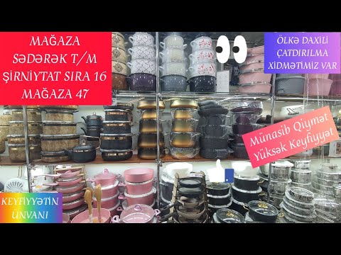 #Hər EVƏ Lazım #Cehizlik #Mətbəx #Əşyaları. #Online Sifariş. #Ölkə Daxili #Çatdırılma Xidmətimiz Var