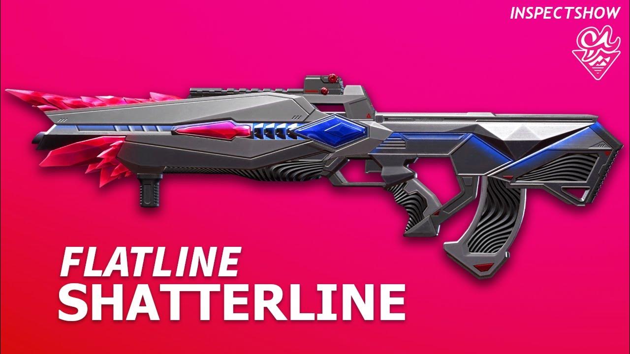 APEX LEGENDS Flatline Shatterline | Legendary Skin - YouTube
