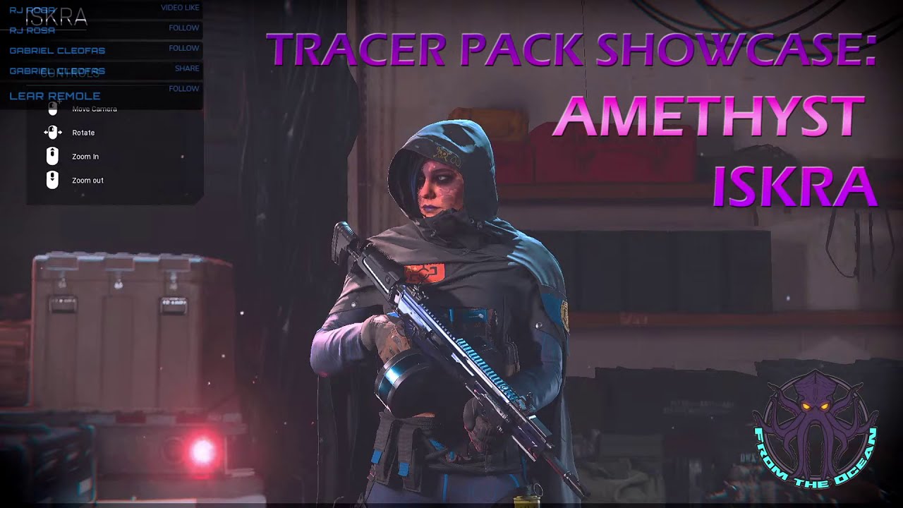 Warzone - Amethyst Iskra Tracer Pack Showcase - YouTube