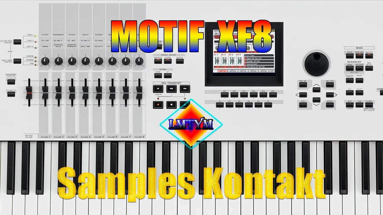 NEW AGE PAD EP - Yamaha Motif XF8🎼🎹Samples para Kontakt 5, Kontakt 6 ...