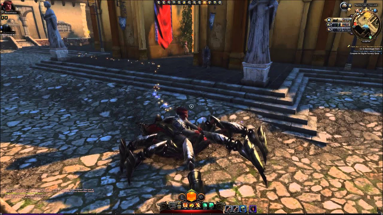 Neverwinter Armored Spider Mount - YouTube