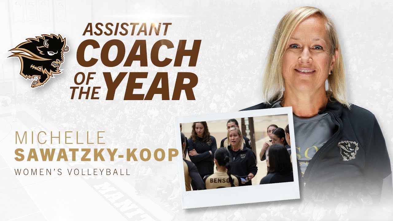 Michelle Sawatzky-Koop, Assistant Coach of the Year | Brown & Gold 2024 ...