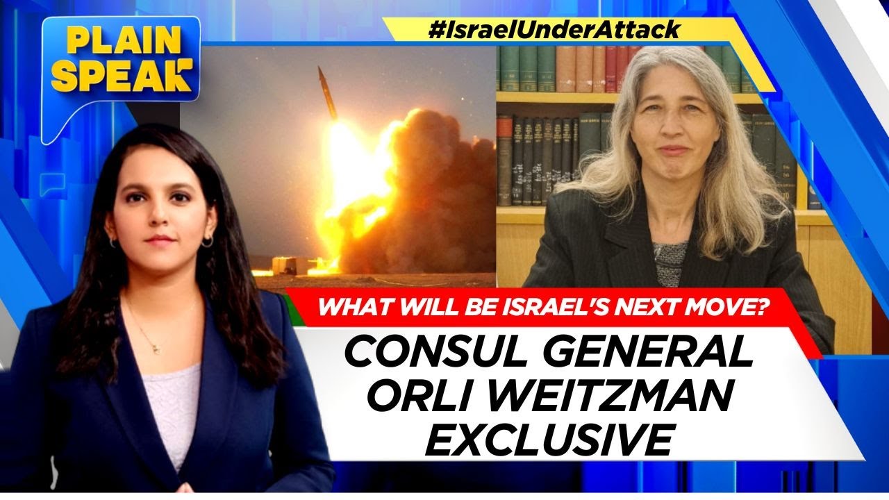 Israel Iran | Exclusive Interview Israeli Consul General Orli Weitzman ...