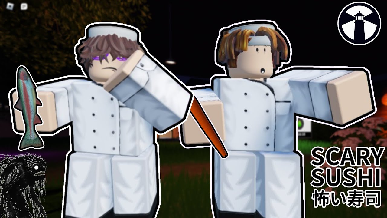 2 CHEFS GET TURNED INTO SUSHI (Roblox: Scary Sushi) - YouTube