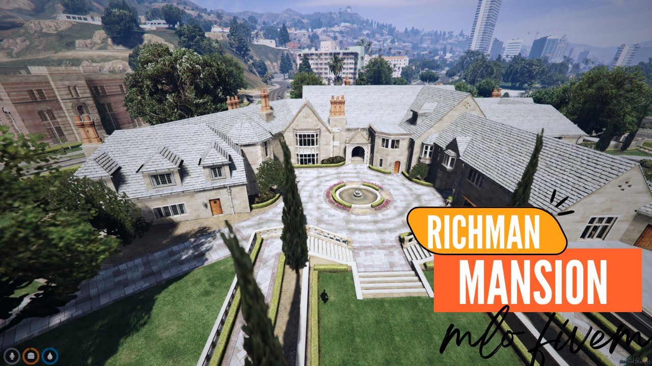 GTA V MLO Open Interior MANSION 10 - RICHMAN MANSION (FIVEM) by brofx ...