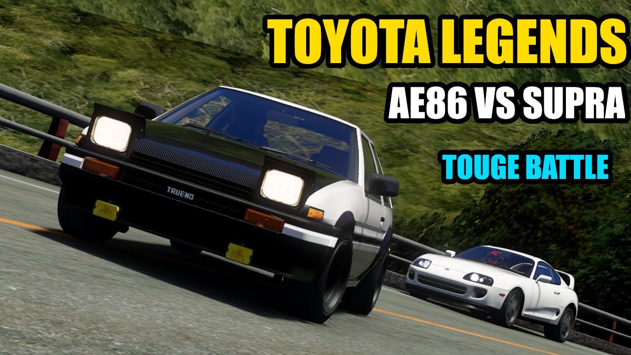 Toyota legends! // AE86 vs Supra // Assetto Corsa - YouTube