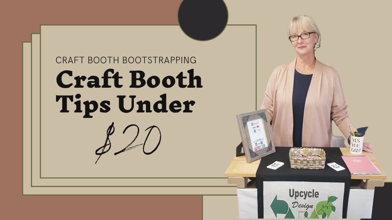 7 SIMPLE $$ Budget-Friendly Display Ideas for Your Next Craft Booth ...