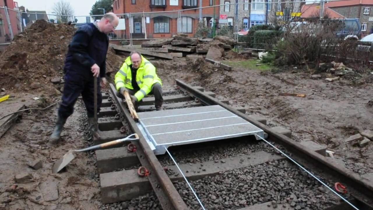 Sheringham Level Crossing: Rebuilding a Railway (Part Three - HD) - YouTube