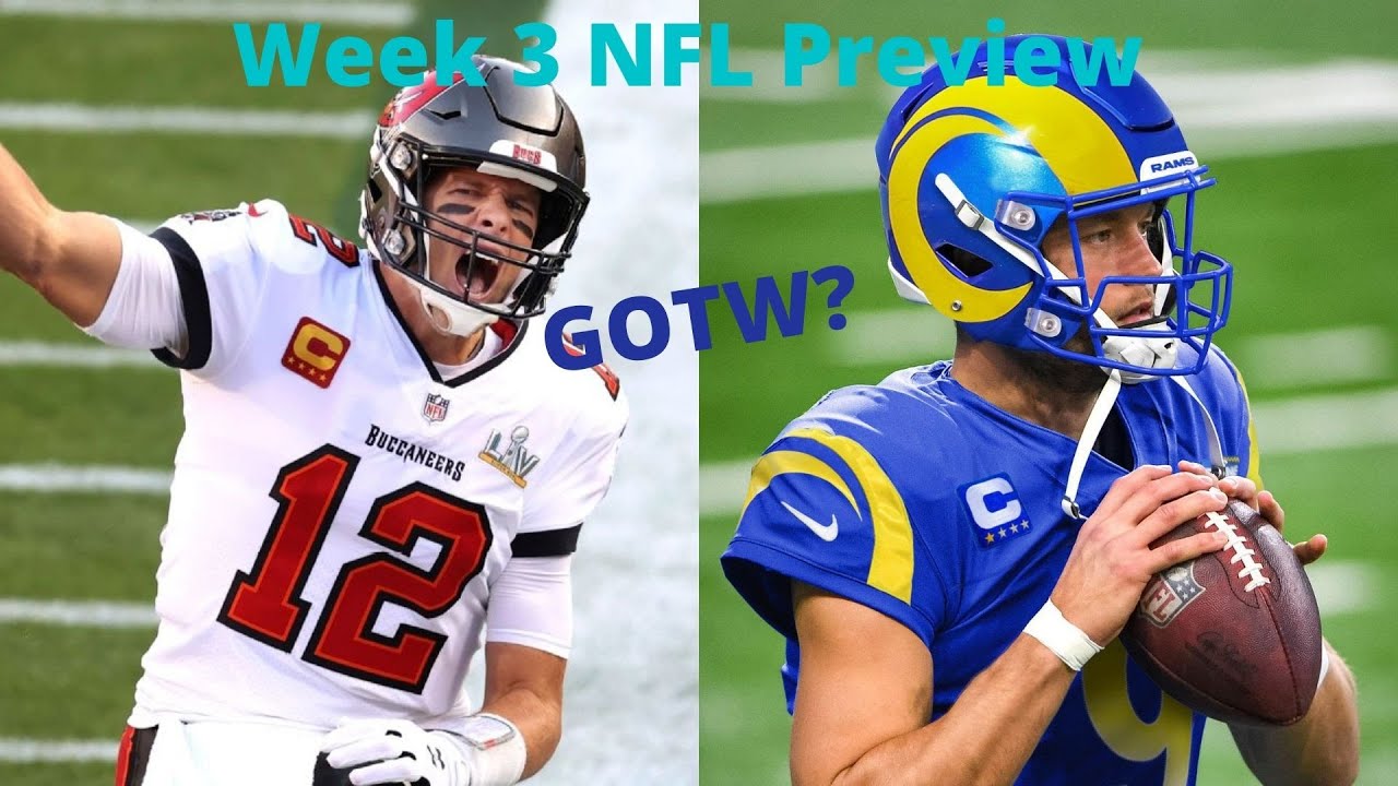 NFL Week 3 Preview - YouTube