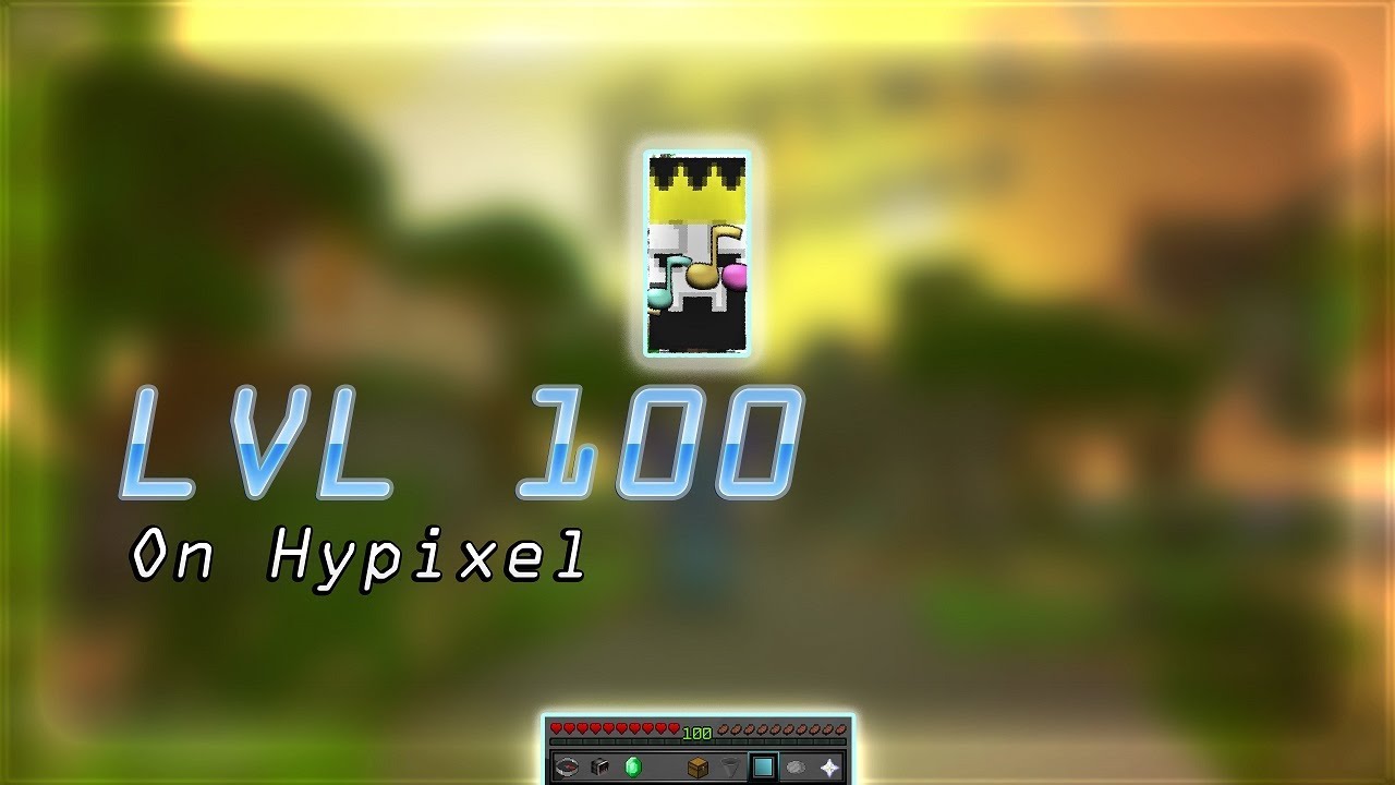 Reaching Level 100 on the Hypixel Network - YouTube