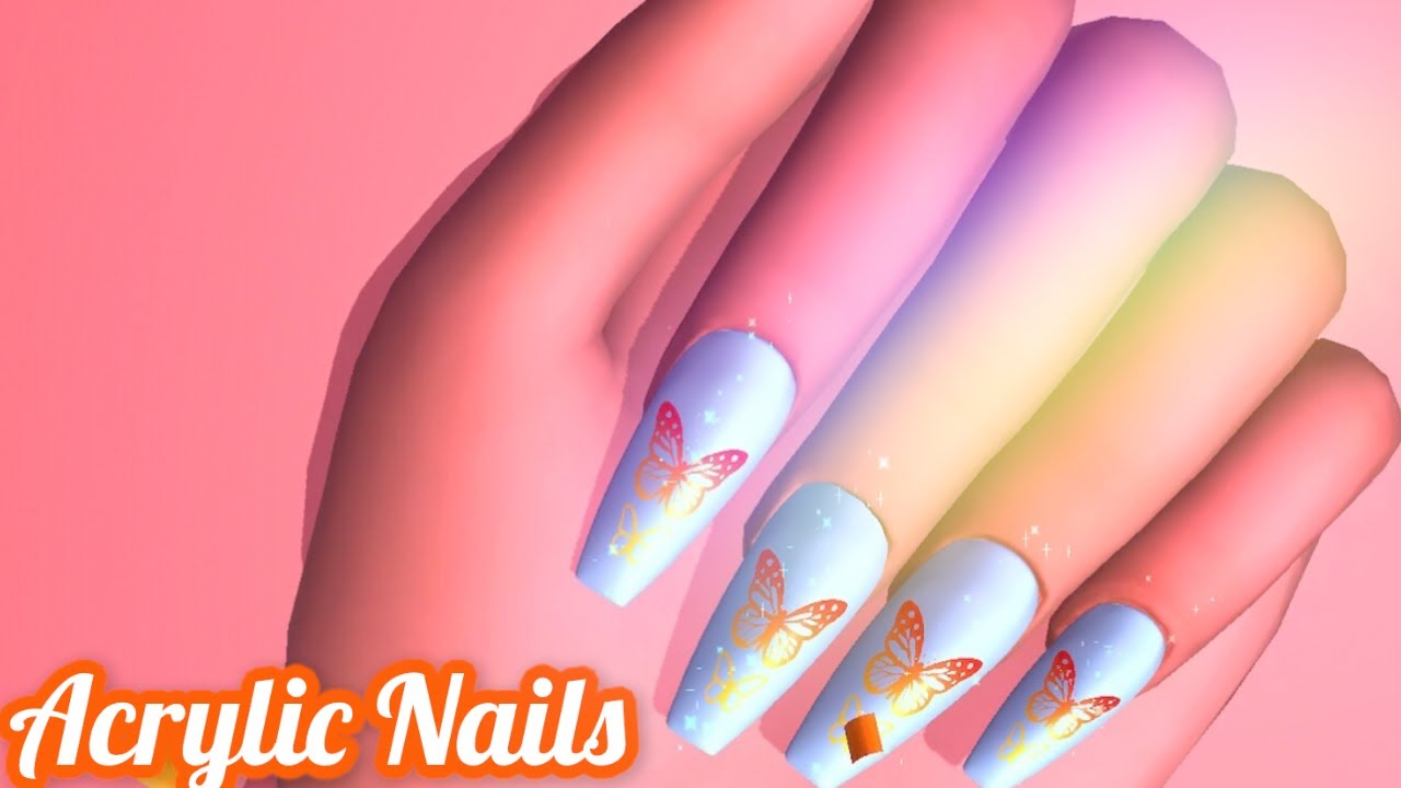 Acrylic Nails 3D CRAZY LAB GAMES FOR GIRLS - YouTube