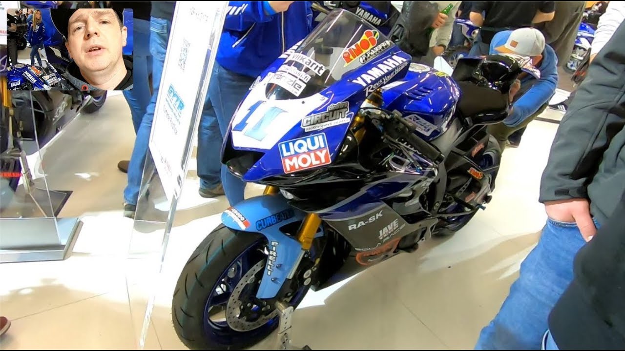 YAMAHA YZF R6 GYTR CORTESE REPLICA RACING BIKE SUPERBIKE WALKAROUND ...