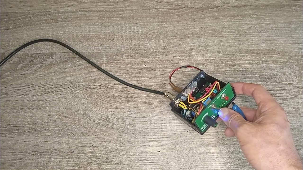 How to set up an impulse metal detector Harpoon (Tracker PI-2) to the ...