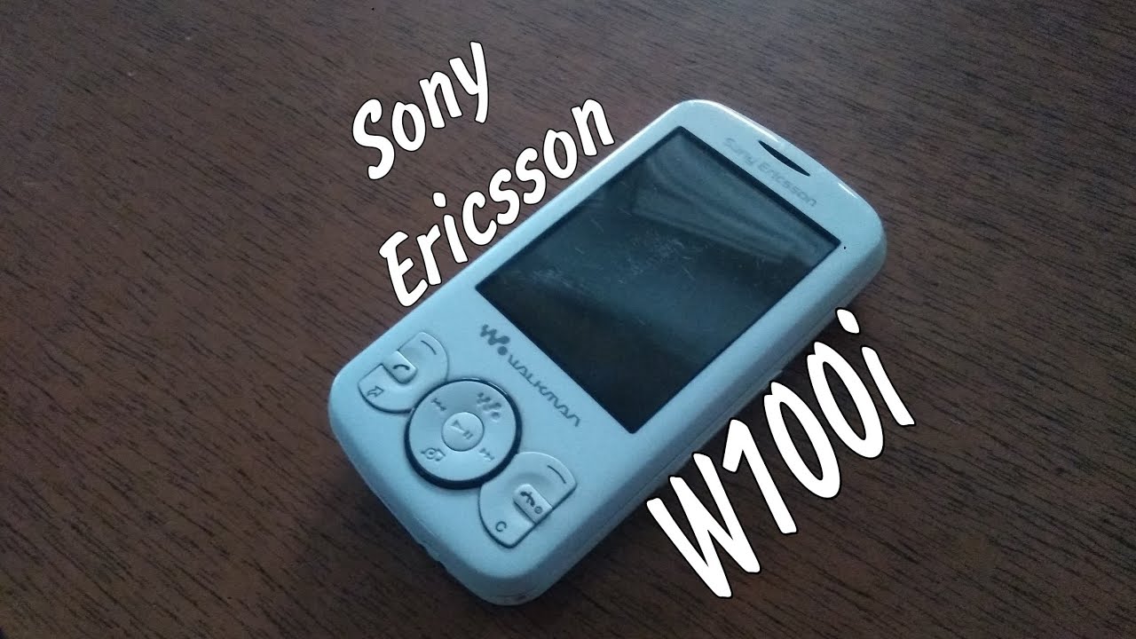 Обзор на SONY ERICSSON W100i Walkman "2010 года" / Самый шикарный ...