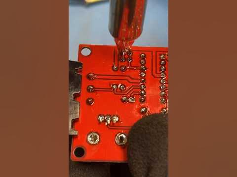 Remember To Ise Flux When Desoldering Header Pins From A PCB. - YouTube