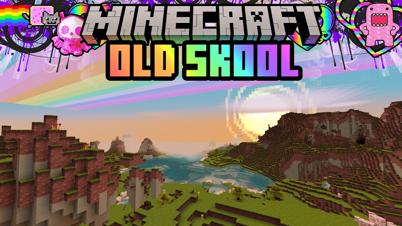Cute and Nostalgic New World! Minecraft OId Skool Let's Play Ep 1 - YouTube