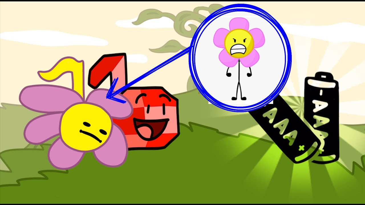 BFDI Flower in TheRealSullyG video - YouTube