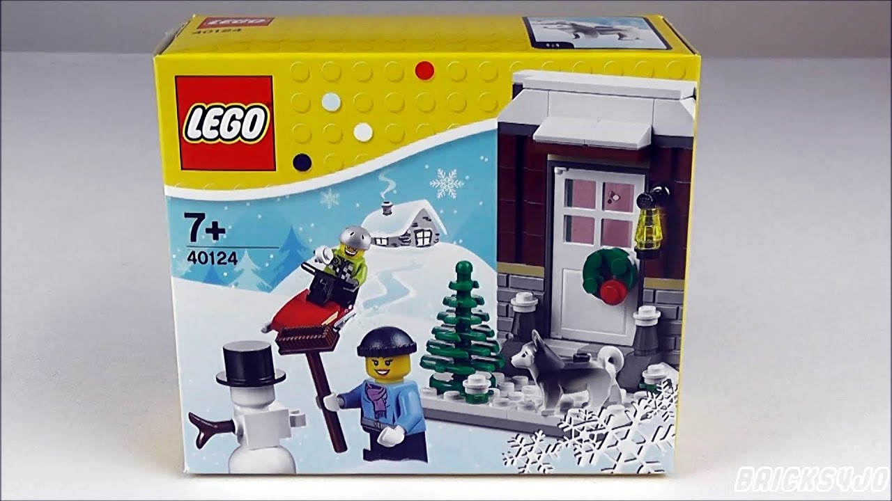 LEGO 40124 Winterspaß - Review deutsch - - YouTube