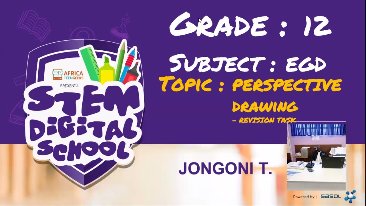 Grade 12 | EGD | Perspective Drawing: Revision Task - YouTube