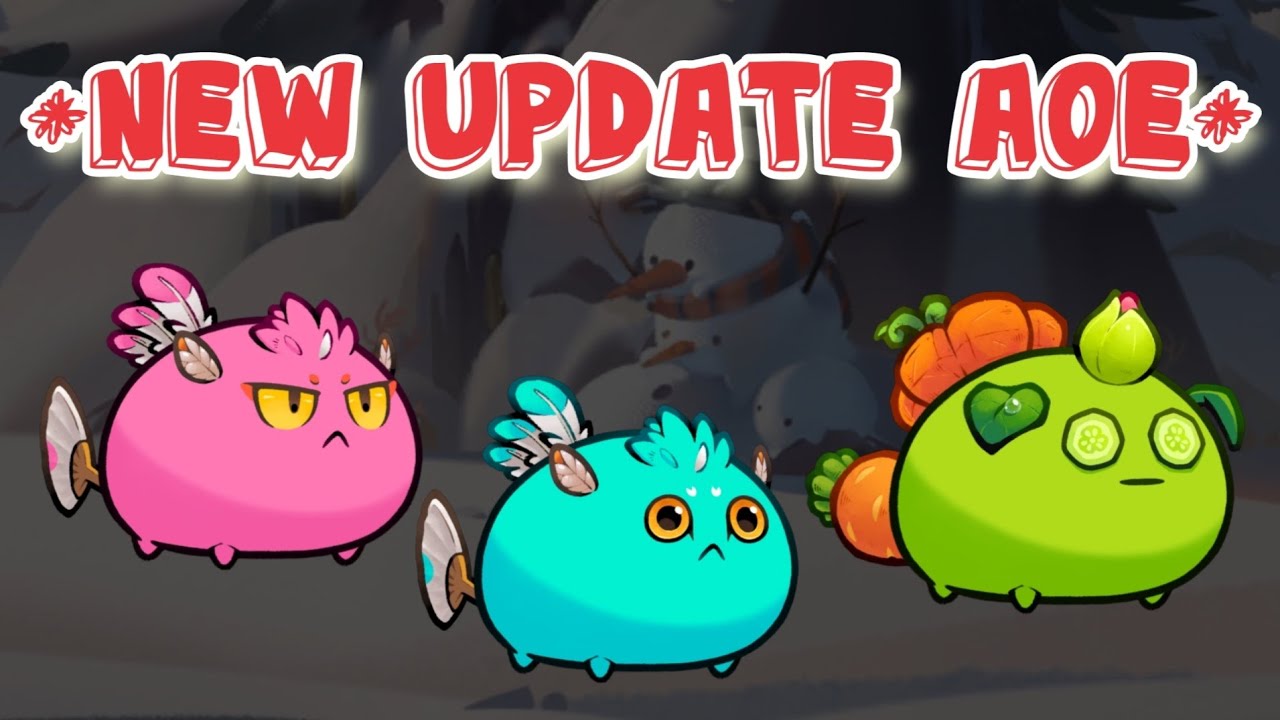 *NEW UPDATE AOE* Axie Origin | Axie Infinity | Gameplay - YouTube