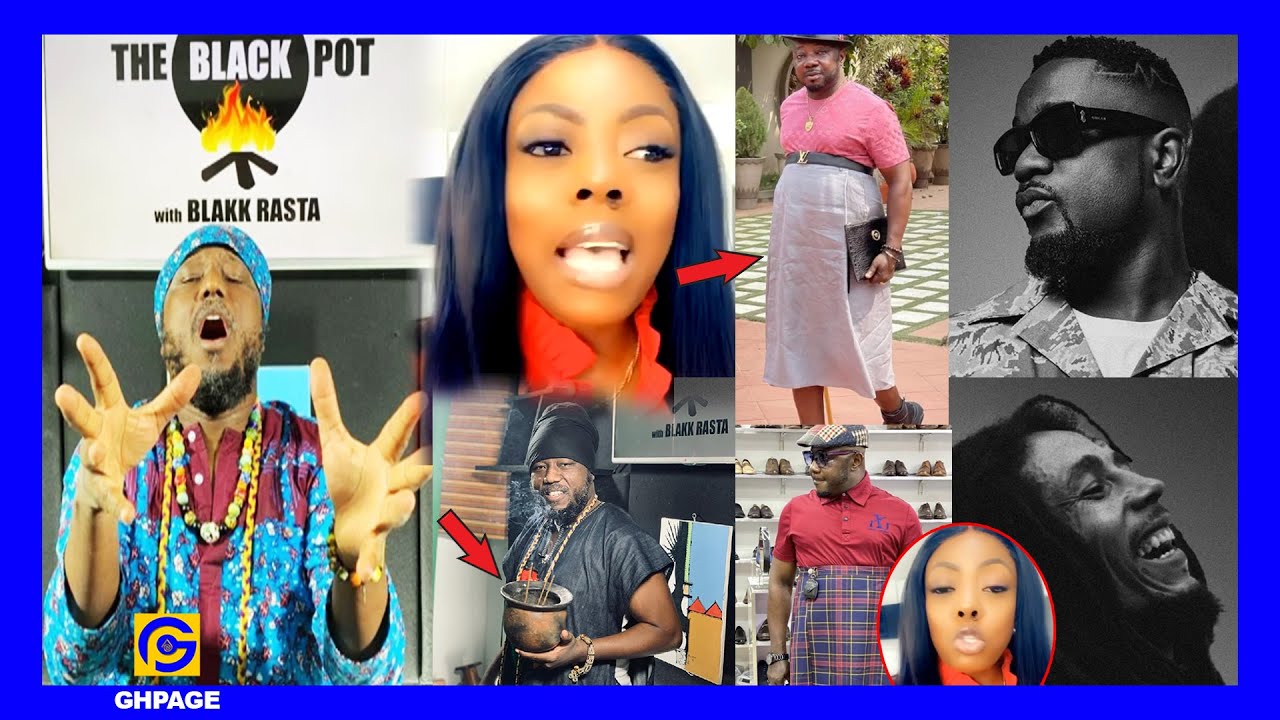Black Rasta & Nana Aba Anamoah’s f!ght get Dirty;Her Baby Daddy Osebo ...