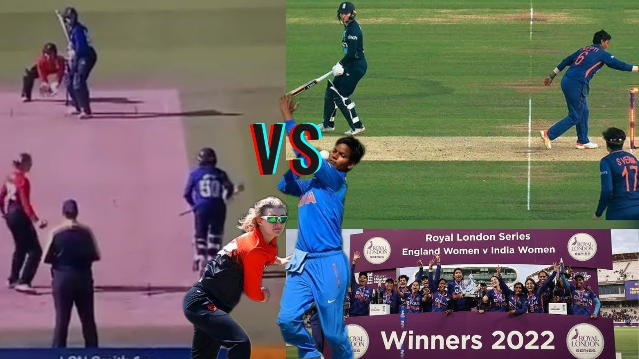Dramatic Finish/Deepti Sharma run out charlotte dean(mankadid)/England ...