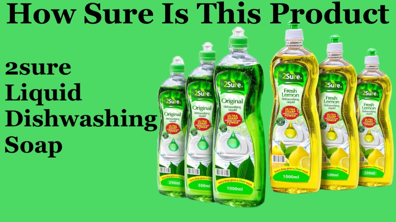 2Sure Liquid Dishwashing Soap Review|Underrated? - YouTube