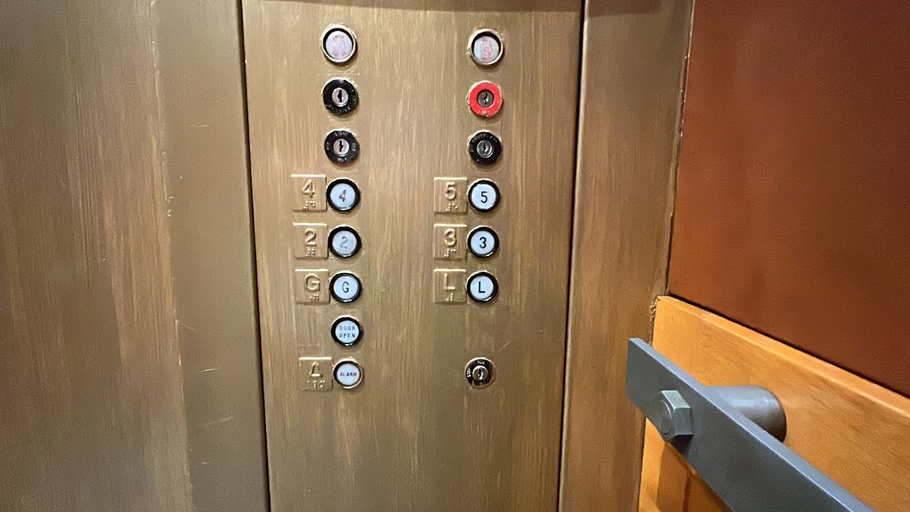 Dover Composite Traction Elevators at the Eldorado Hotel, Santa Fe NM - YouTube