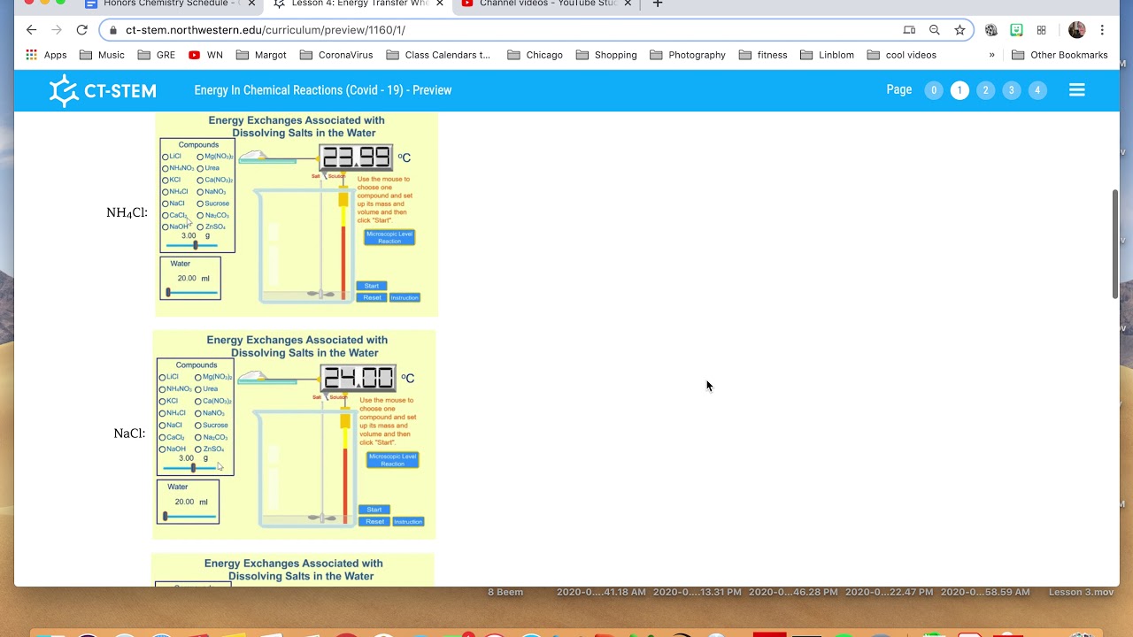 Lesson 4 Page 1 Temperature changes from gifs - YouTube
