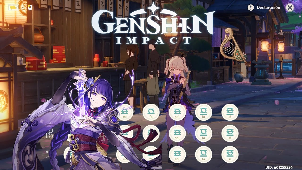 Raiden Shogun Nightmare Theme - Genshin Impact OST Lyre Song - YouTube