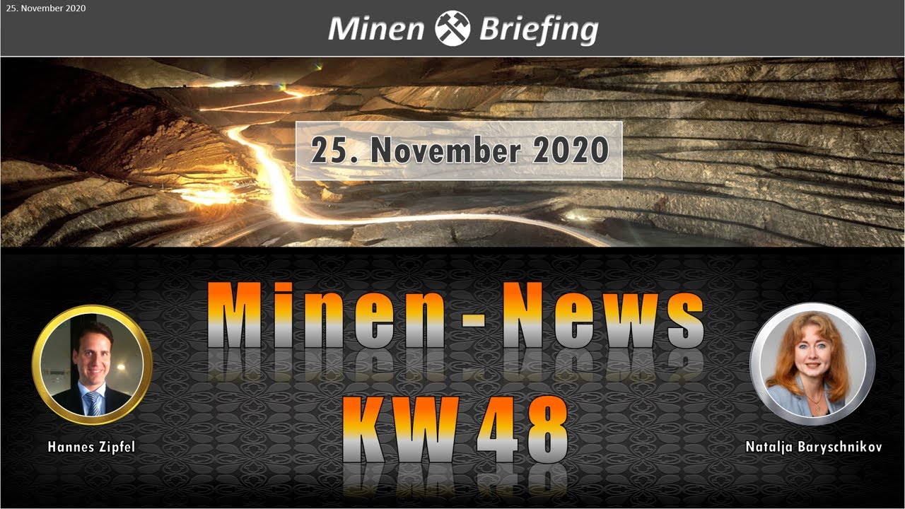Minen-News KW 48 exklusiv für Kanalmitglieder - YouTube