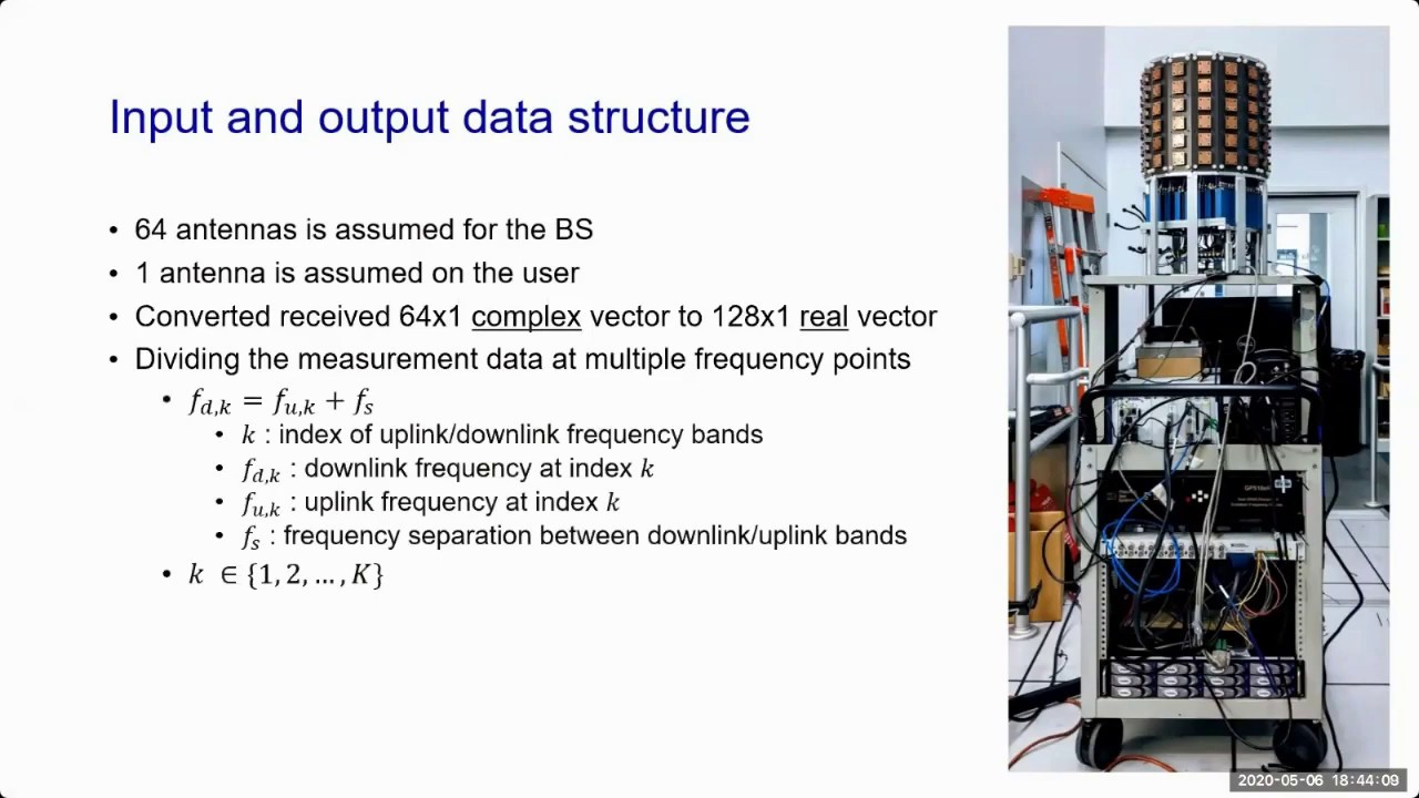 EE599 Project 8: Deep Learning Based Channel Extrapolation - YouTube