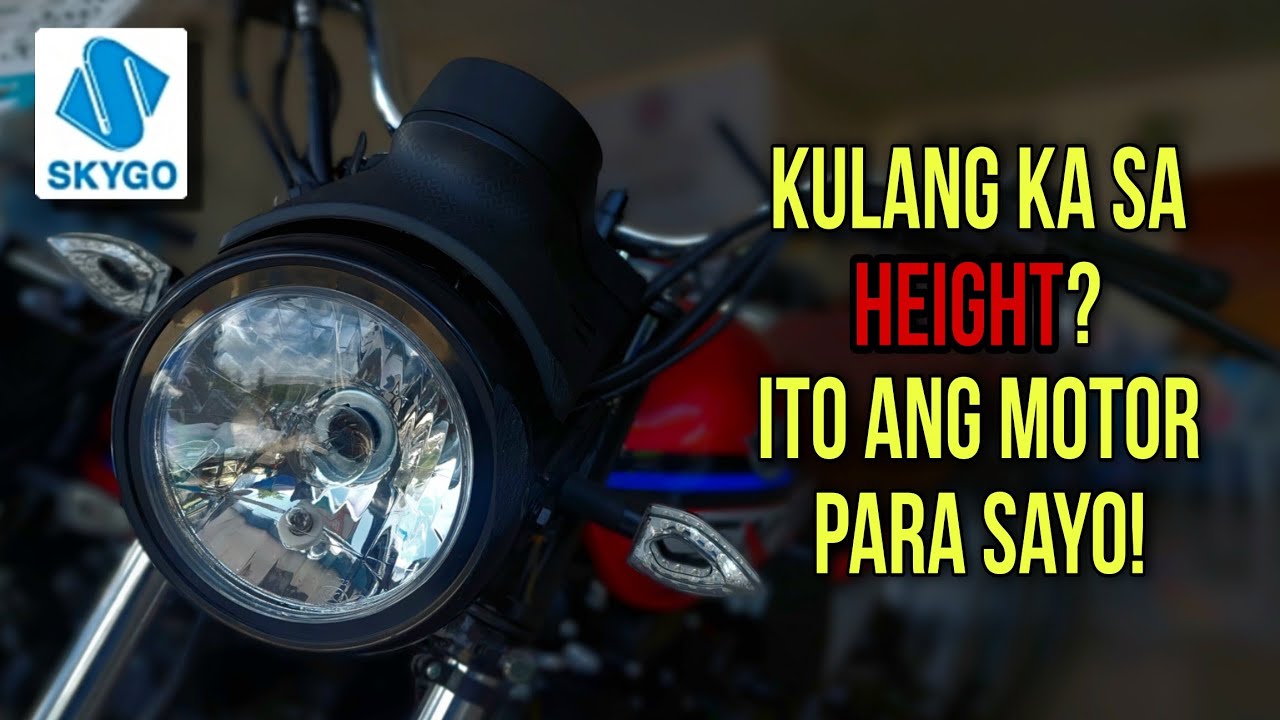 SKYGO PONY 100CC / MALIIT MAN PERO MALAKAS DIN / KULANG KA SA HEIGHT PANOORIN MO ITO - YouTube