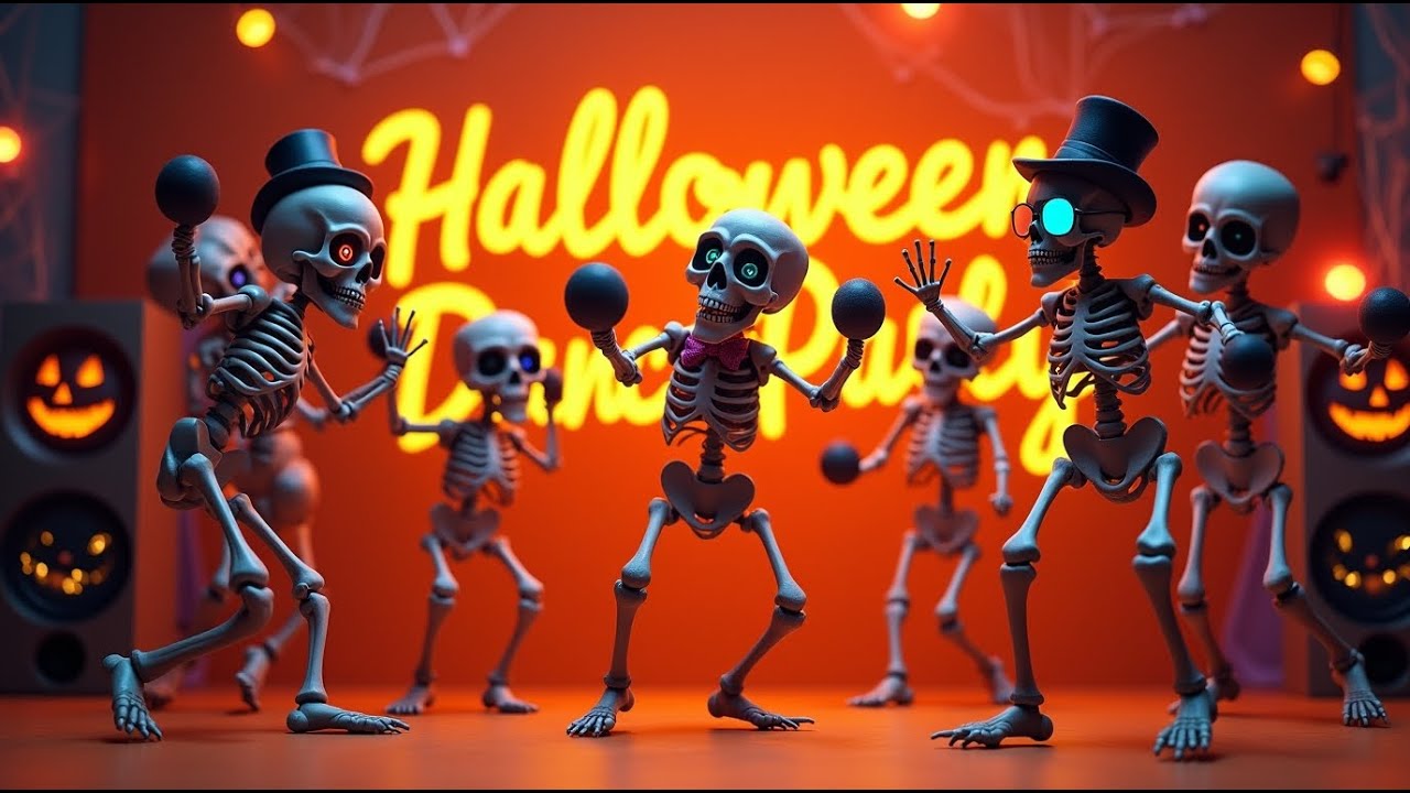 Monster Freeze Dance! 🎃 Halloween Brain Break 🎃 Halloween Races 🎃 Just ...