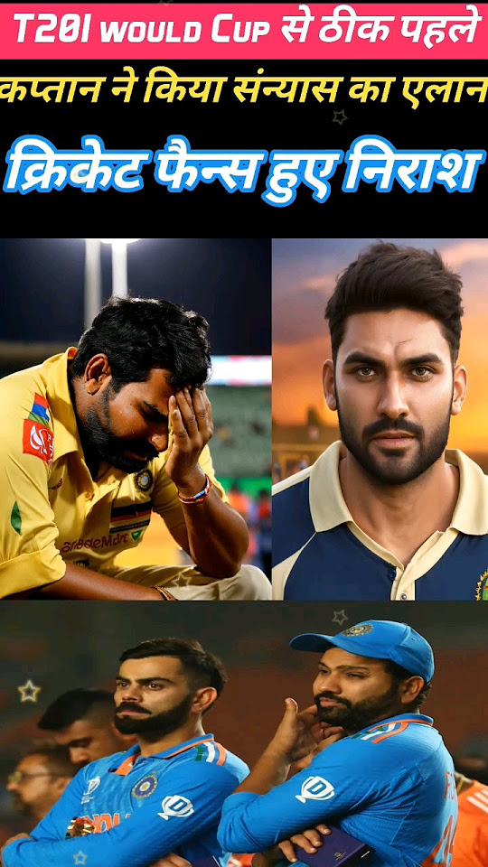 T20 World Cup से पहले ही कप्तान ने किया संन्यास का एलान |#cricket # ...