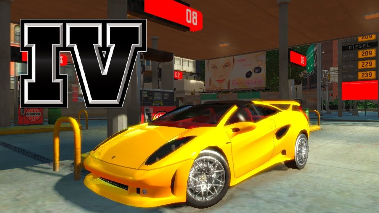 Gta IV Crash Testing - Lamborghini Cala - YouTube