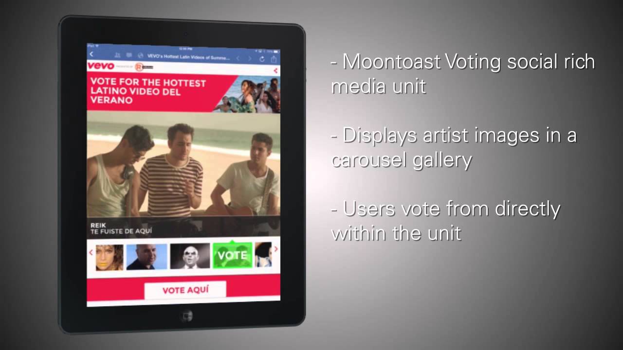 Moontoast Success Story: Vevo Hottest Video of Summer - YouTube