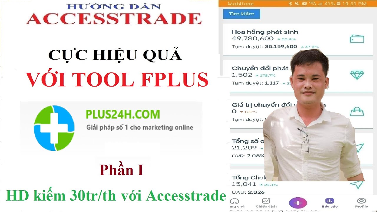 Cách làm Accesstrade hiệu quả với Tool Fplus || Hướng dẫn kiếm tiền với Accesstrade - YouTube