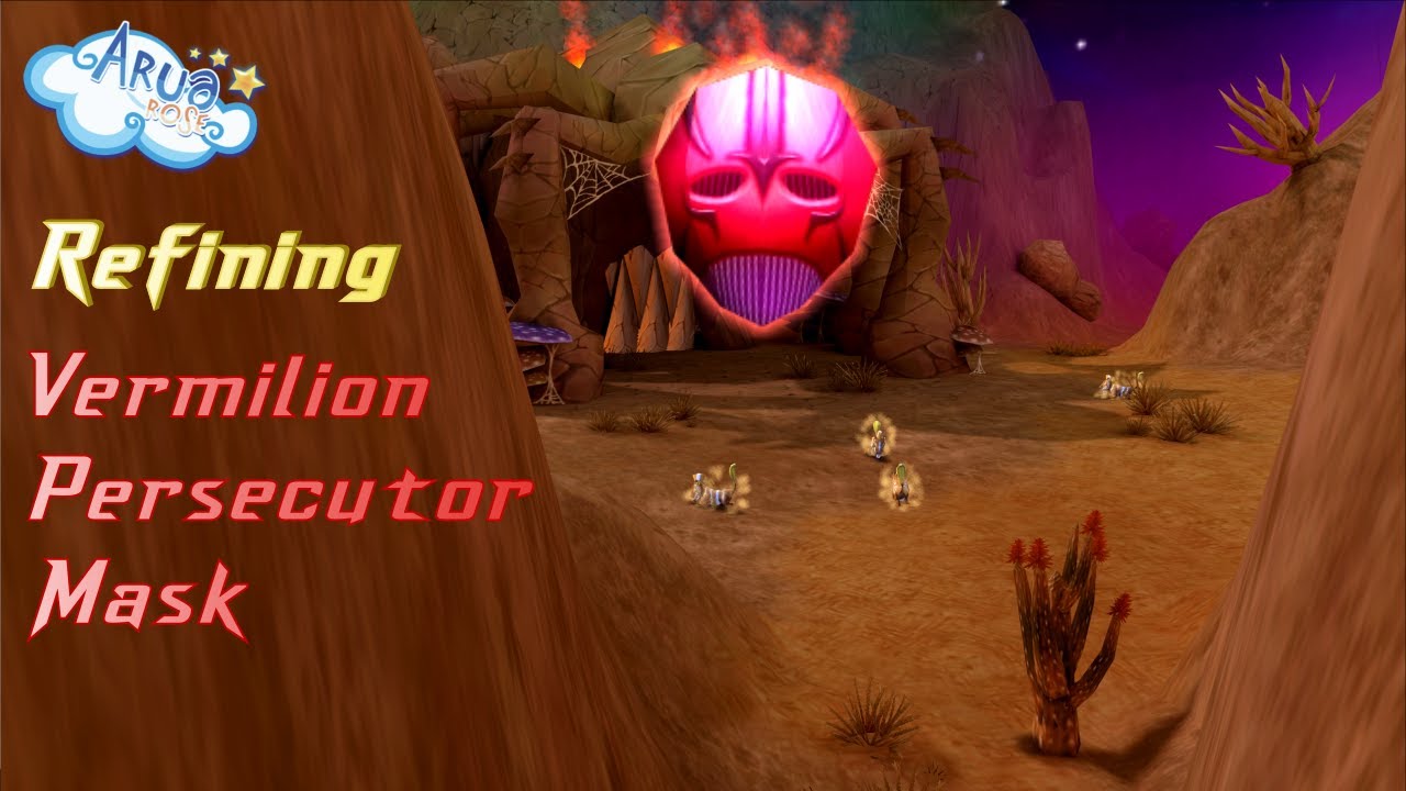 AruaROSE: Refining Vermilion Persecutor Mask - YouTube