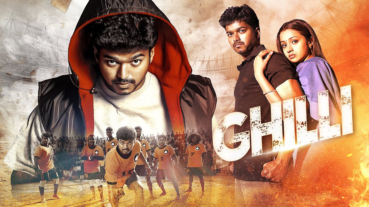 Thalapathy VIJAY & Trisha Superhit Action Movie GHILLI | South Action ...