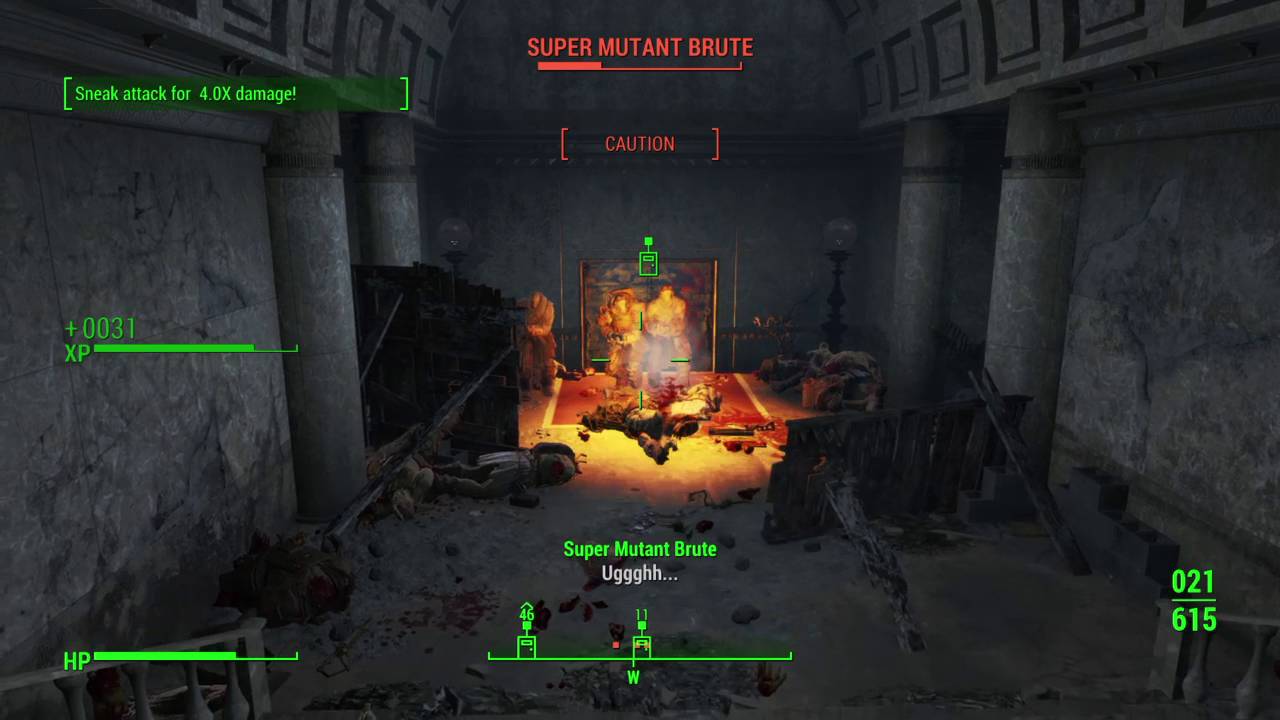 Fallout 4 Boston Public Library Massacre - YouTube