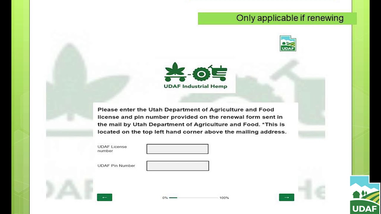 Utah Industrial Hemp License--Grower-Processor - YouTube