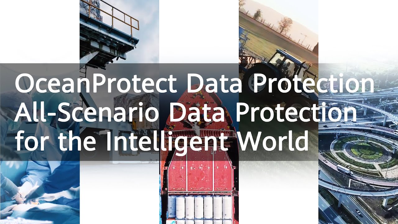 Huawei OceanProtect All Scenario Data Protection - YouTube